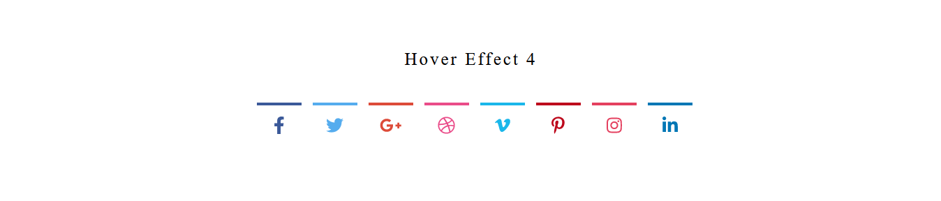 Social Media Button Hover Effect by romincomputer | CodeCanyon
